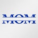 Mom Split Monogram Svg, Dxf, Eps, Ai, Cdr Vector Files for Silhouette ...