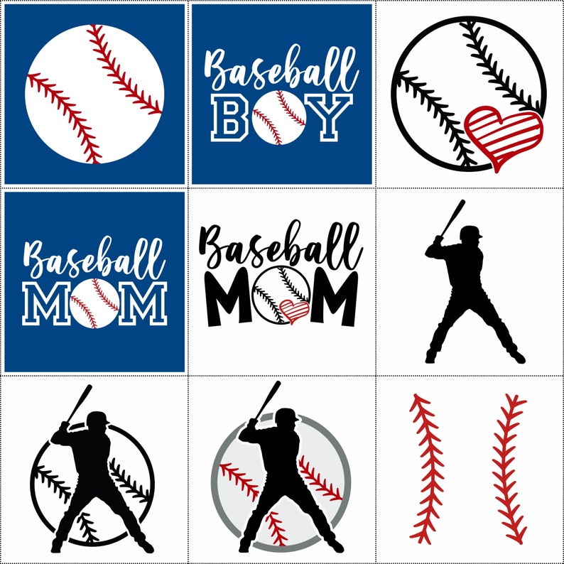 Sports Bundle Svg, Dxf, Eps Vector Files for Cricut, Silhouette ...