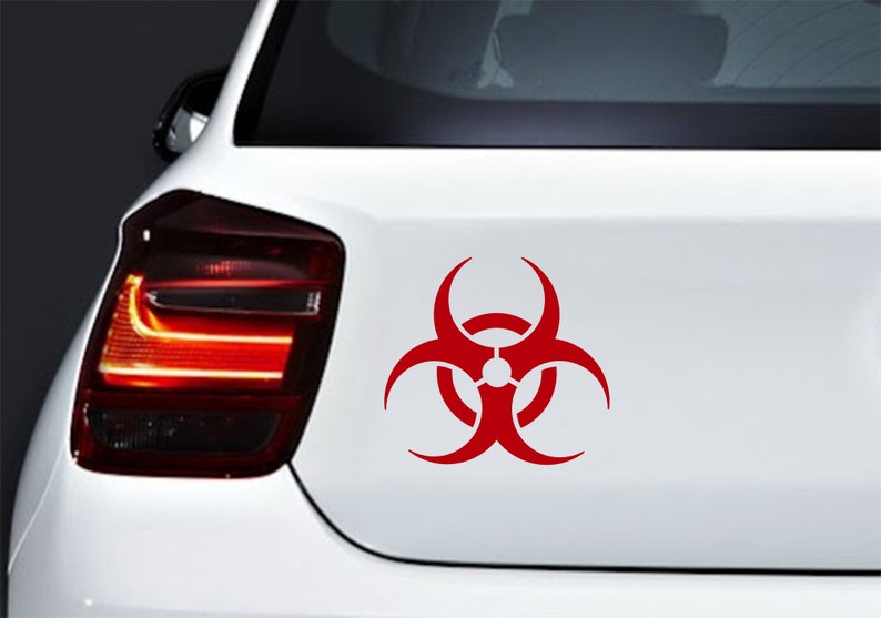 Biohazard Symbol Svg, Dxf, Eps, Ai, Cdr Vector Files for Silhouette ...