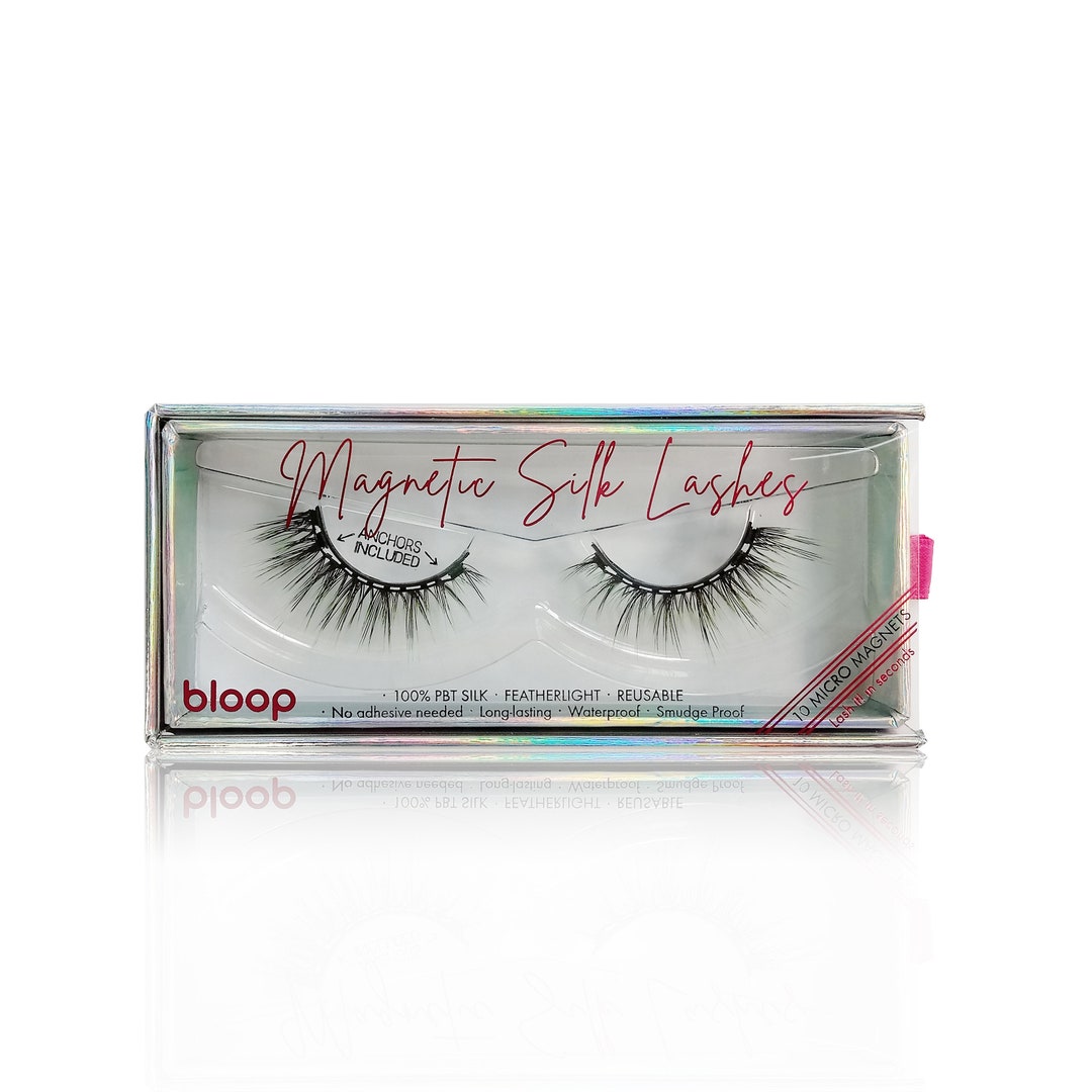 BLOOP Lime Tips Lash It! Magnetic Silk Color Lashes - Etsy