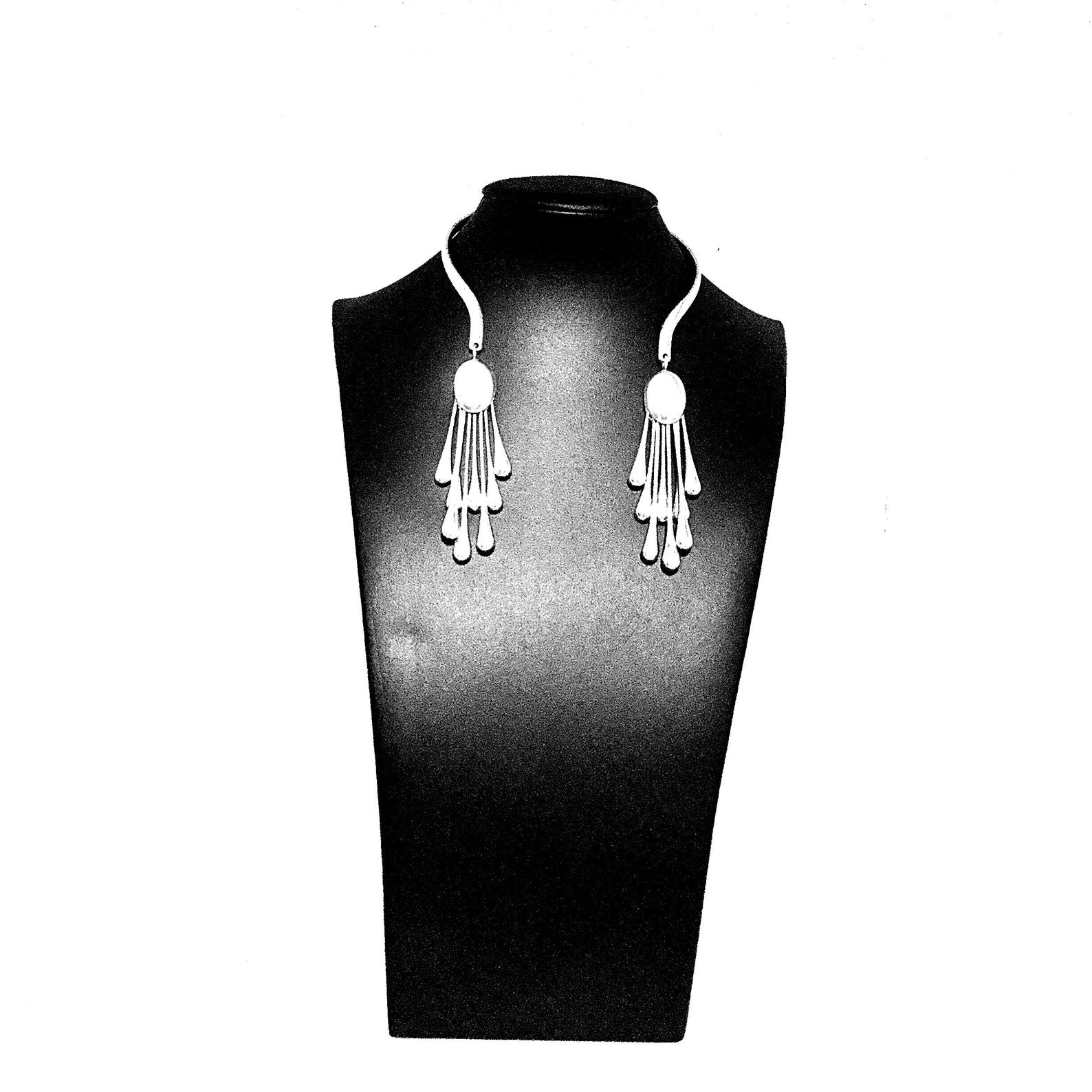 Rare Designed by Astrid Fog for Georg Jensen Sterling Silver Neckring ...