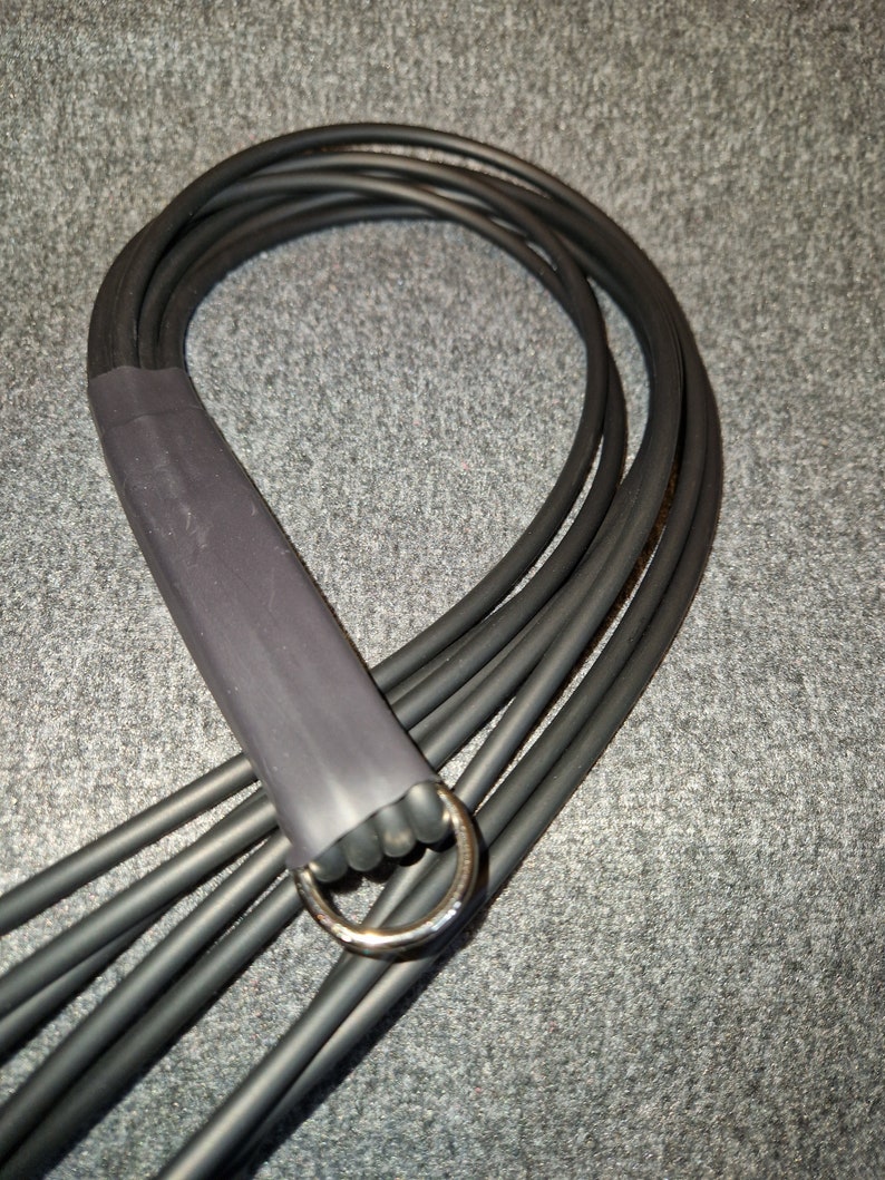 Rubber Whip With Eight Thick Soft Rubber Cords - Quickly Creates Marks ...