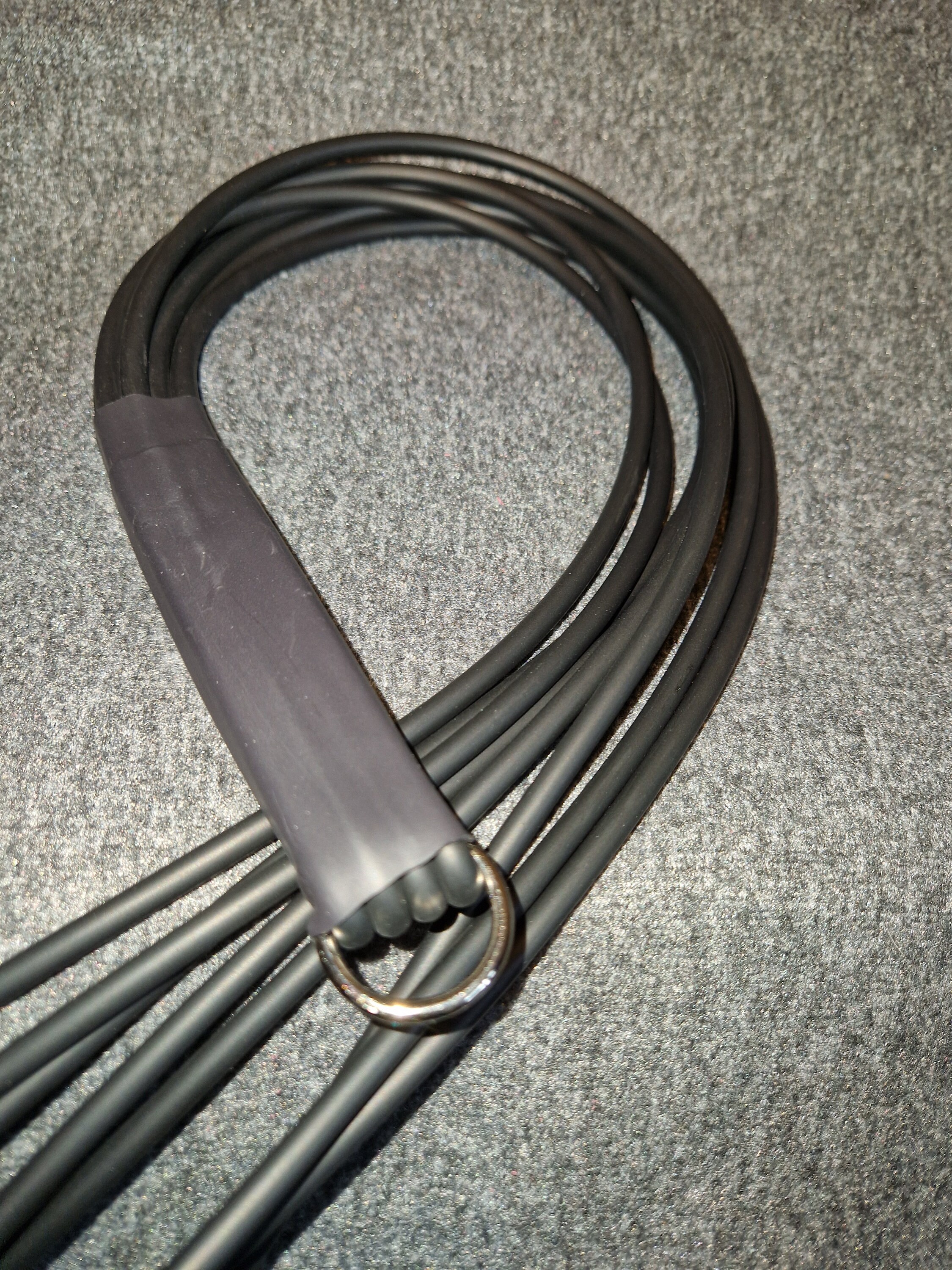 Rubber Whip With Eight Thick Soft Rubber Cords - Quickly Creates Marks ...