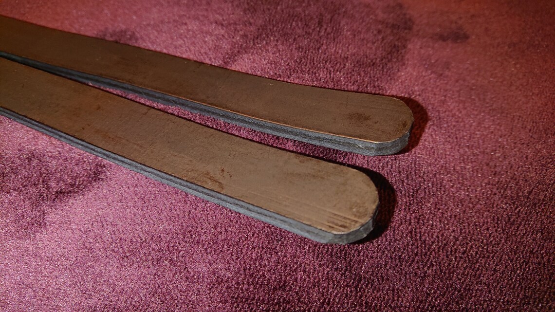 Elegant, Hard Leather Tawse With Two Straps - Leaves Perfect Marks - Etsy