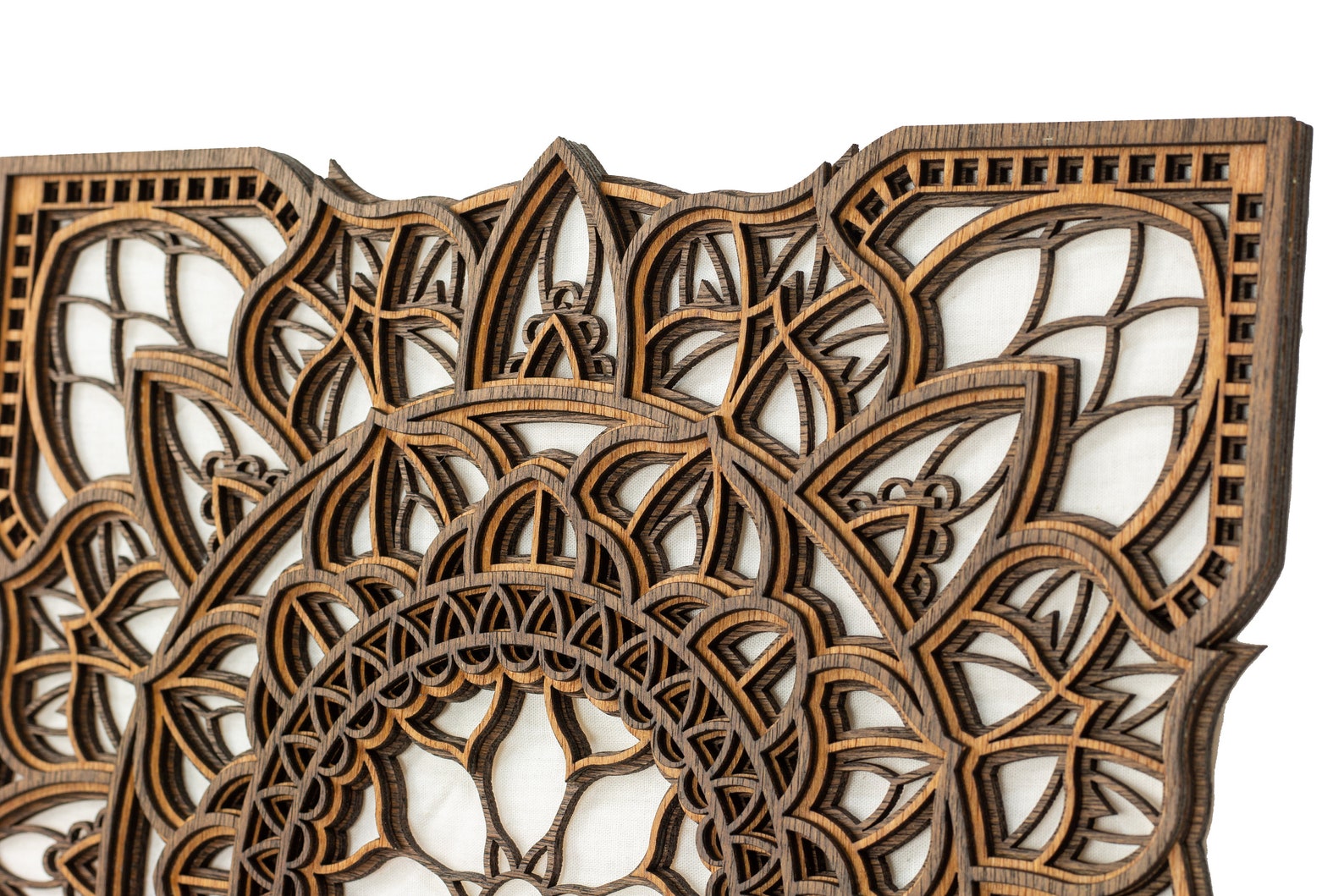 Mandala Three Layered Wall Decor Mandala Wall Decor Sacred - Etsy