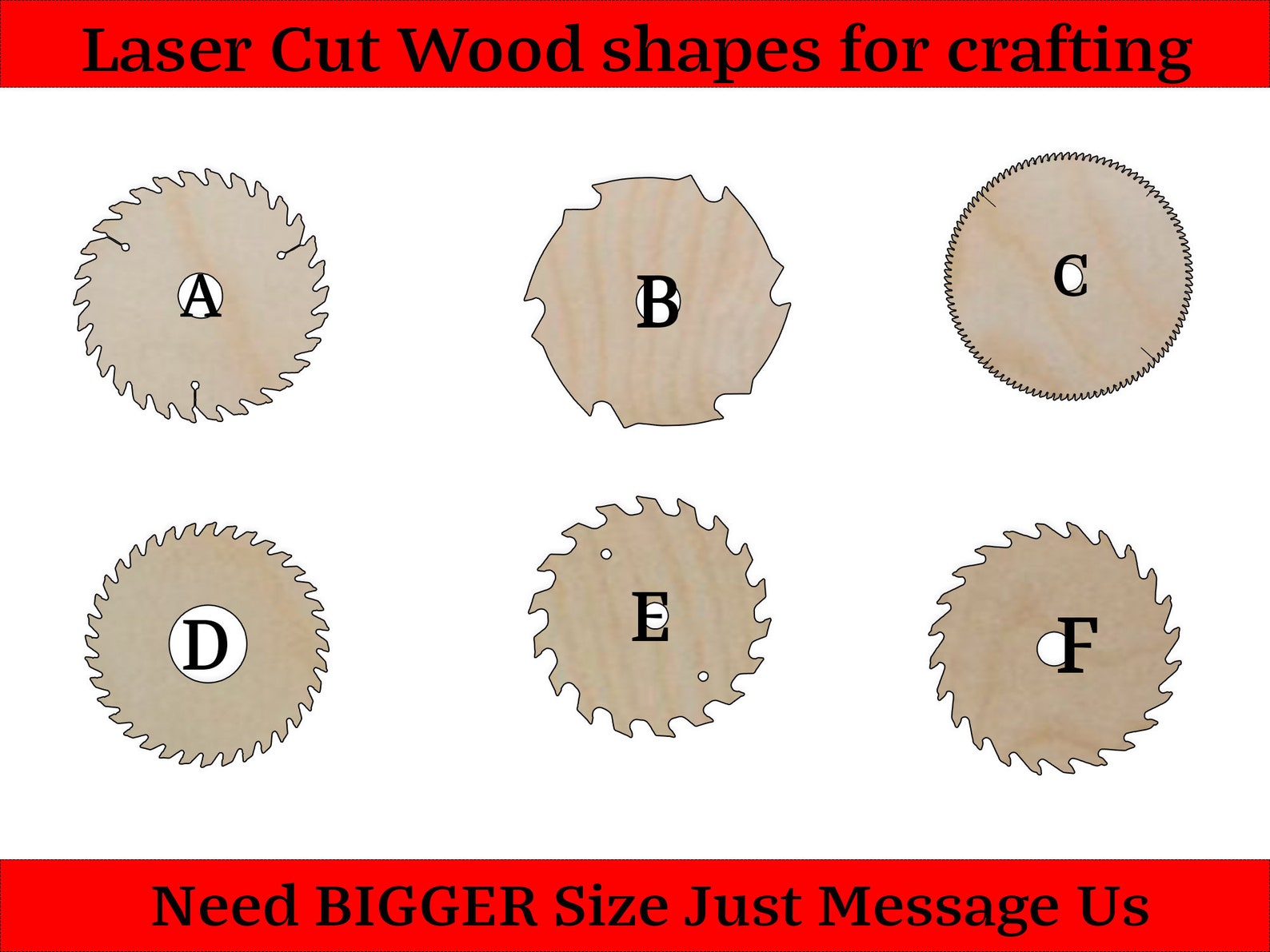 Saw Blade Circular Saw Round Blades Wood Shape Cutout Silhouettes ...