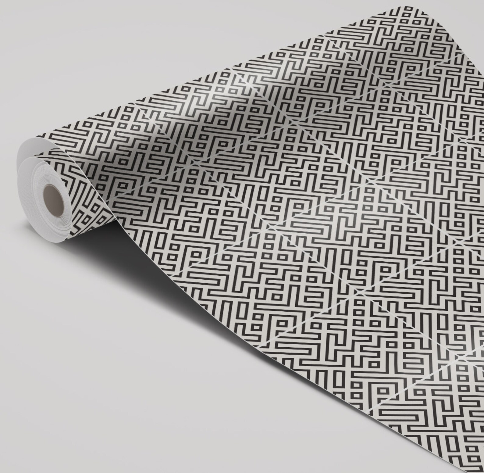 Geometric Maze Tile Decal Decals Removable Tile Decals - Etsy