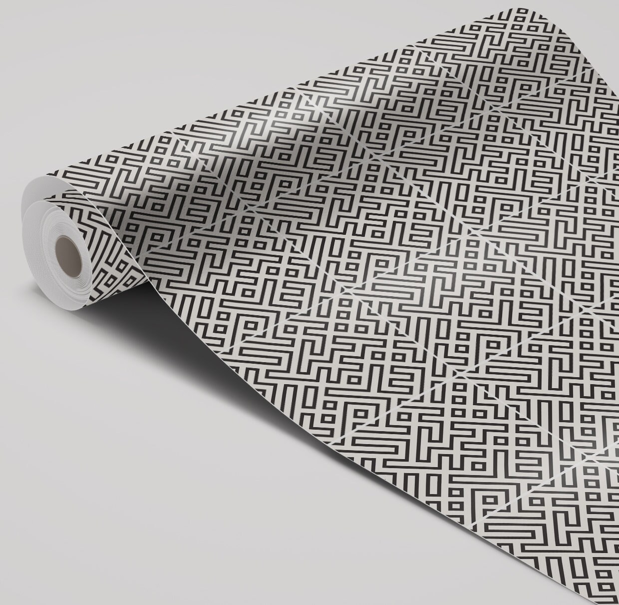 Geometric Maze Tile Decal Decals Removable Tile Decals | Etsy