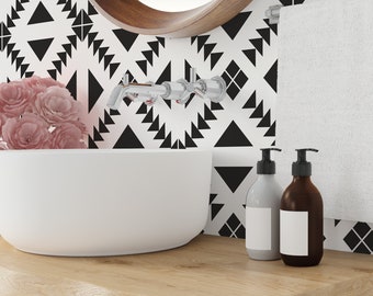 Aztec Backsplash - Etsy