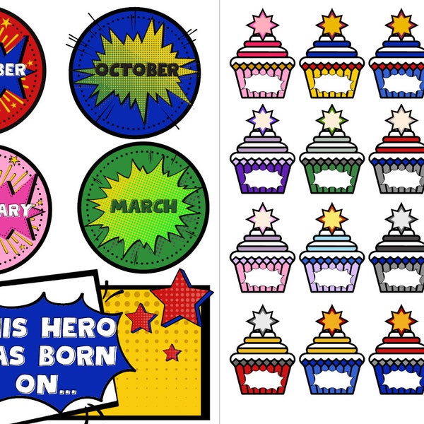 Superhero Classroom Decor - Etsy