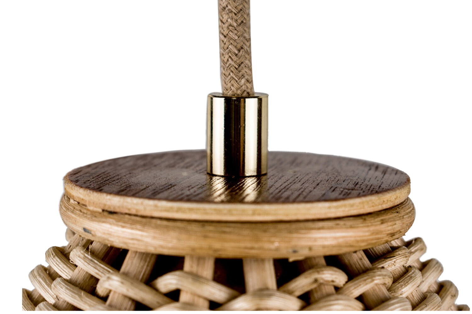 Sirius Boho Pendant Light Rattan Handmade Basket Ceiling Fixture Modern ...