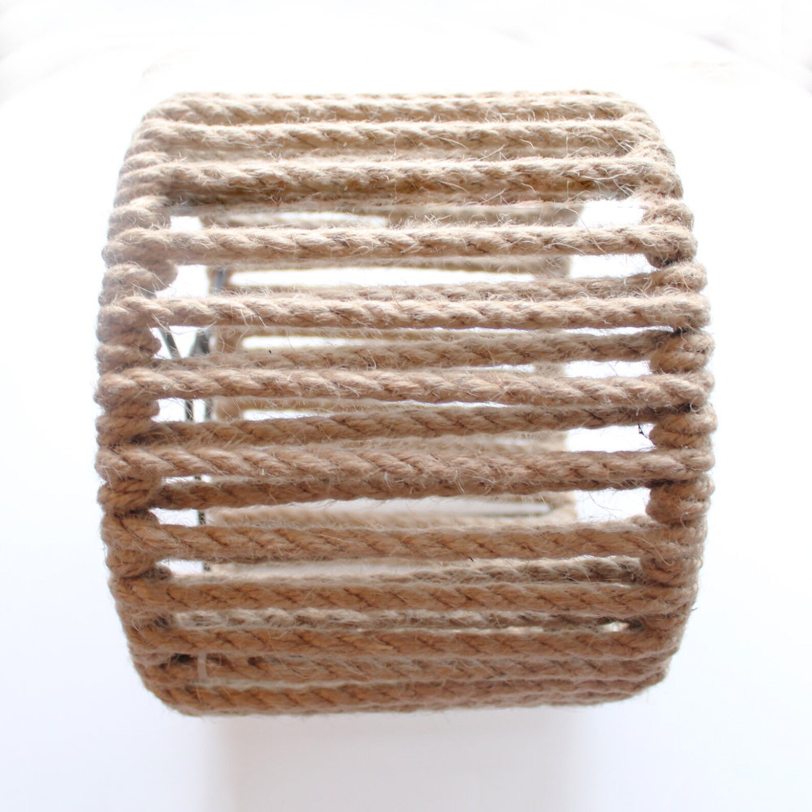 Boho Cord Pendant Light Jute Ceiling Lampshade Jute Handmade - Etsy