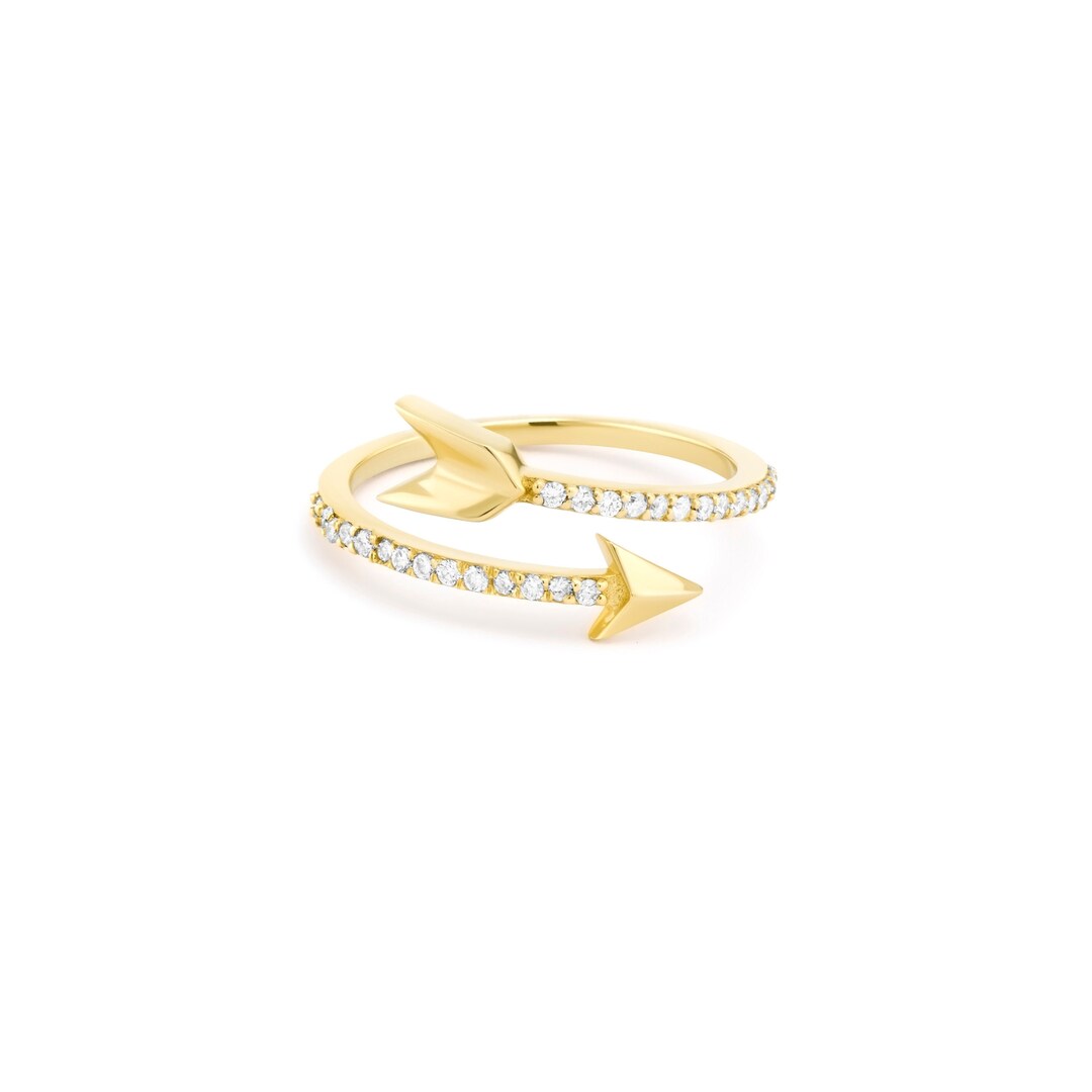 Arrow Lab-grown Diamond Ring, Make Her Feel Loved and Special More Than ...