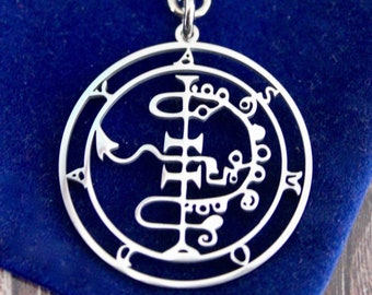 5pcs/lot Asmodeus Symbol Charm Ars Goetia King Sigil Lesser Key of ...