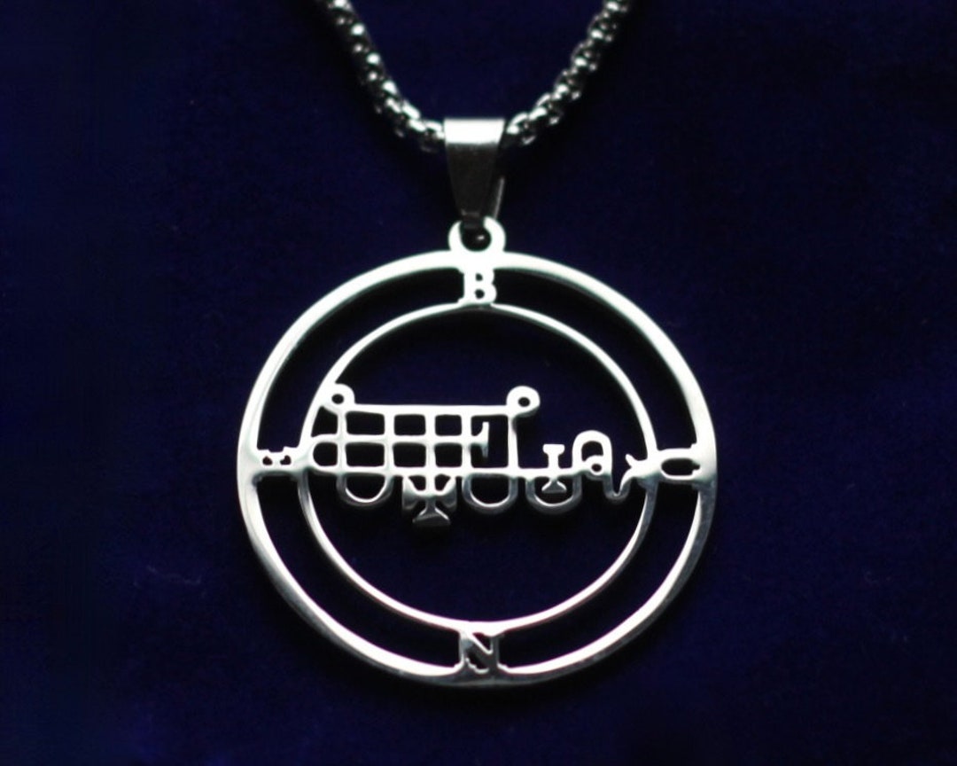 Bune Sigil Goetia Solomon Demon Seal Pendant Necklace With Gift Pouch ...