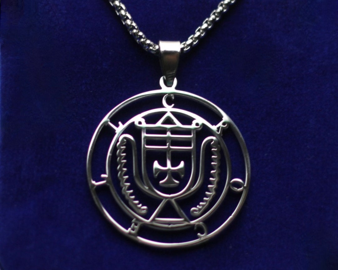 Crocell Sigil Goetia Solomon Demon Seal Pendant Necklace With Gift ...