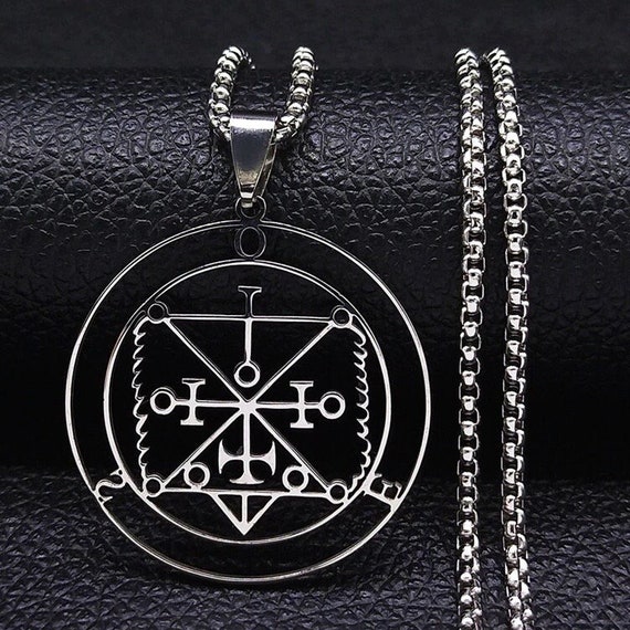Ose Sigil Goetia Solomon Demon Seal Pendant Necklace With Gift - Etsy
