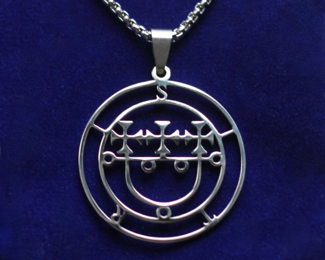 Sitri Sigil Goetia Solomon Demon Seal Pendant Necklace With - Etsy ...