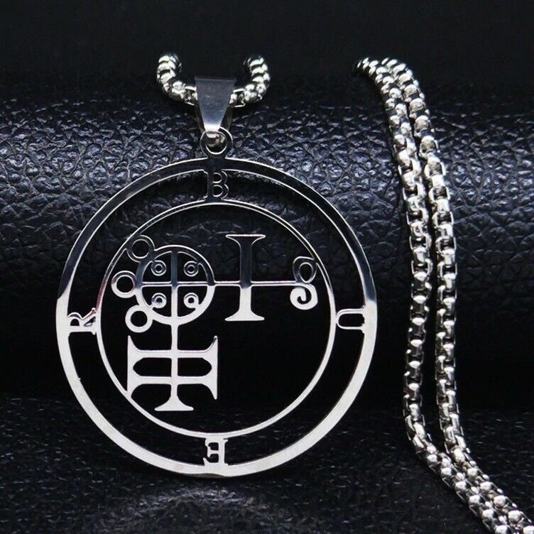 Buer Sigil Goetia Solomon Demon Seal Pendant Necklace With - Etsy UK