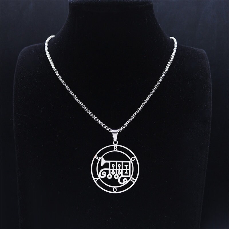 Ronove Sigil Goetia Solomon Demon Seal Pendant Necklace With - Etsy Canada