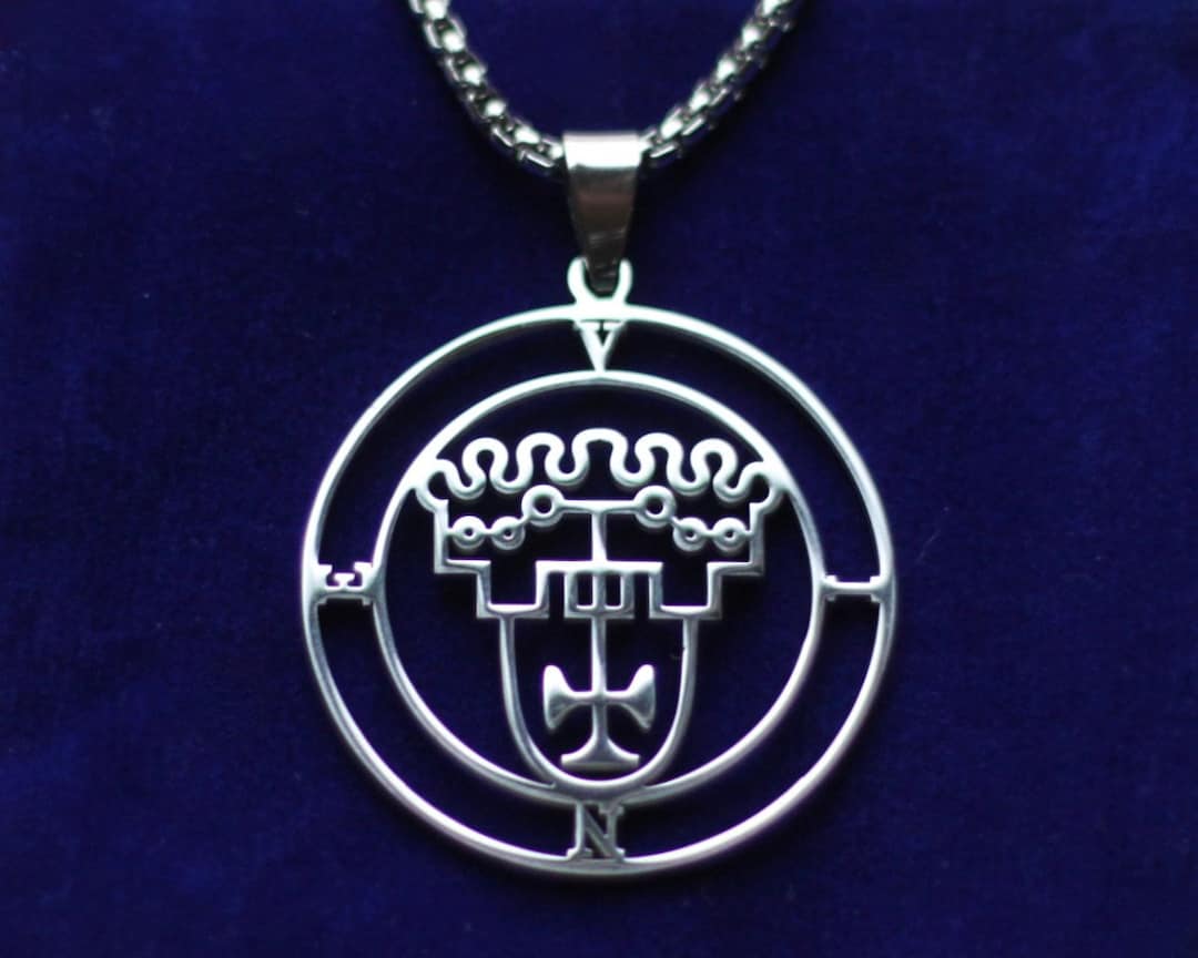 Vine Sigil Goetia Solomon Demon Seal Pendant Necklace With Gift Pouch ...
