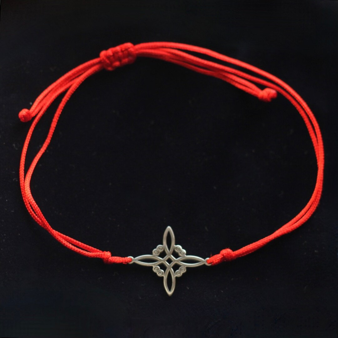 Witch Knot Adjustable Cord Bracelet With Gift Pouch - Etsy