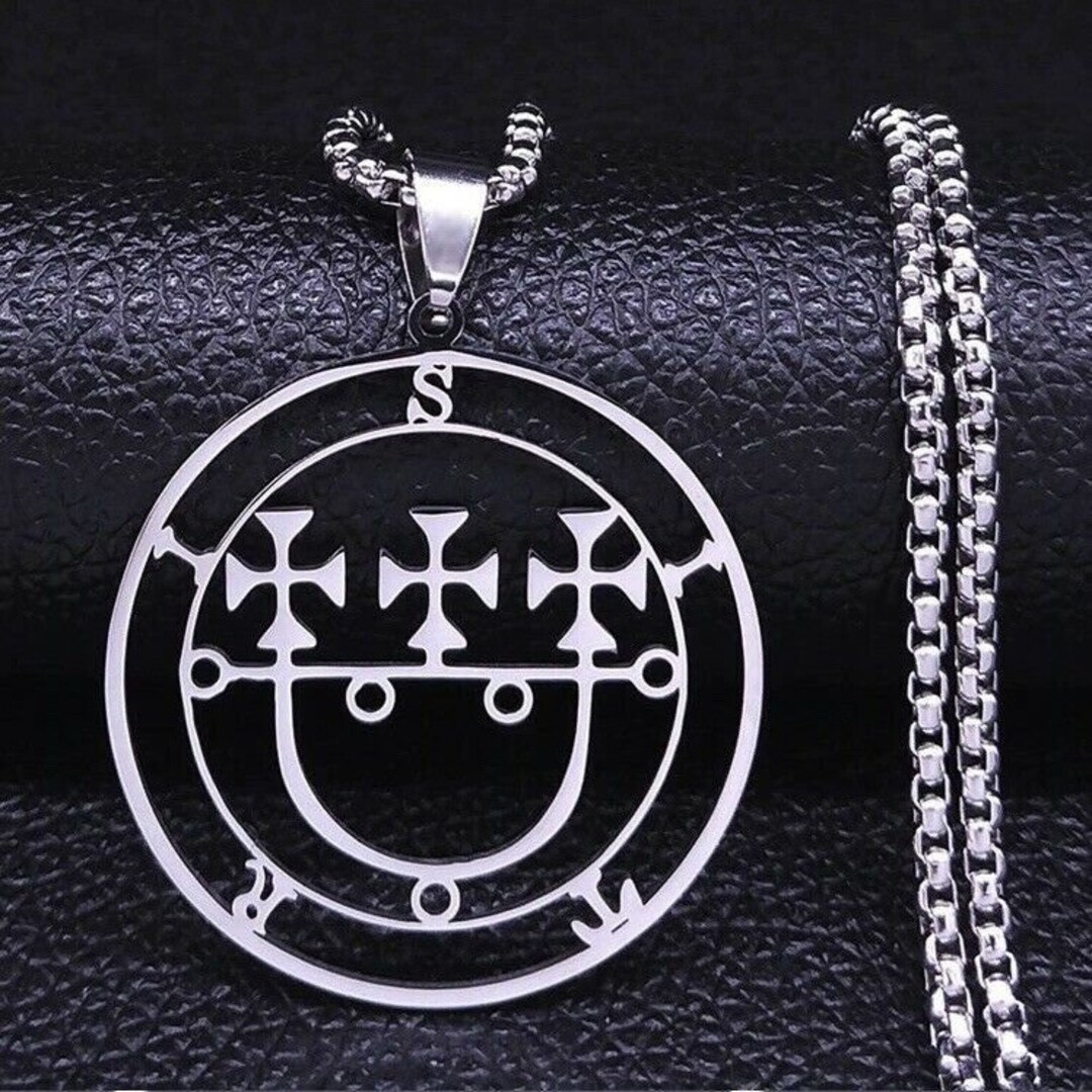 Sitri Sigil Goetia Solomon Demon Seal Pendant Necklace With - Etsy