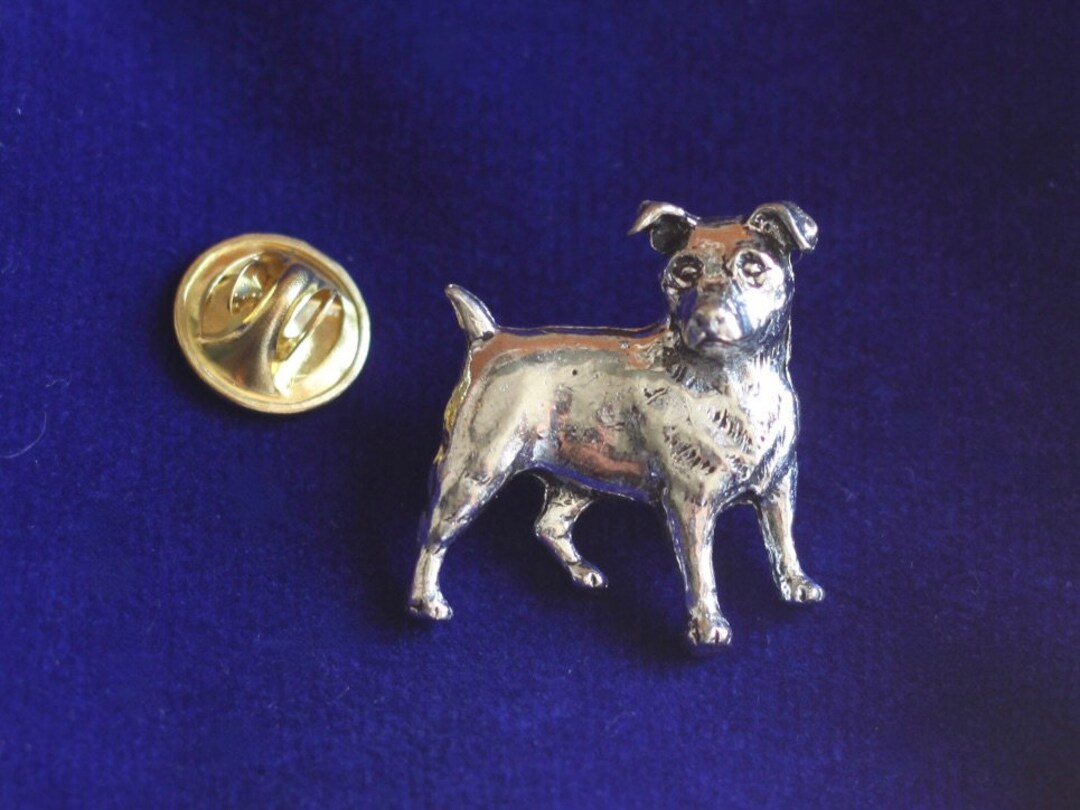 Jack Russell Terrier Pewter Lapel Pin Badge With Gift Pouch - Etsy