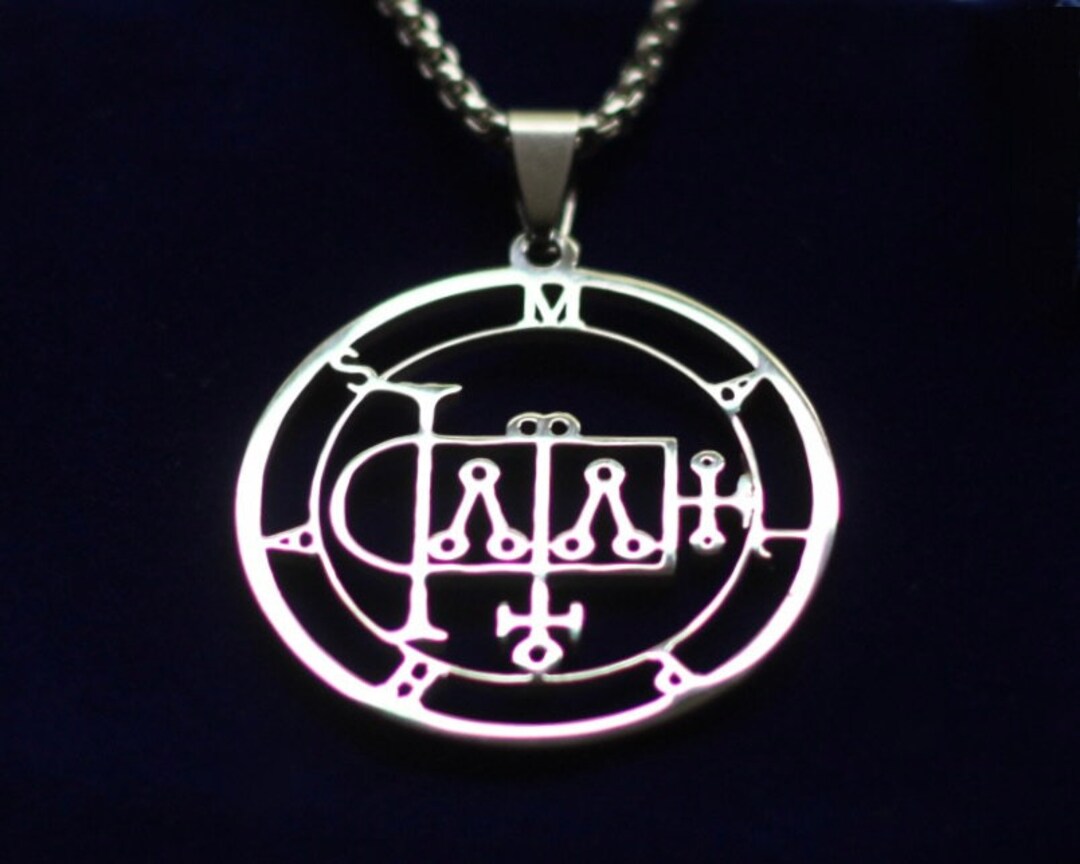 Malphas Sigil Goetia Solomon Demon Seal Pendant Necklace With Gift ...