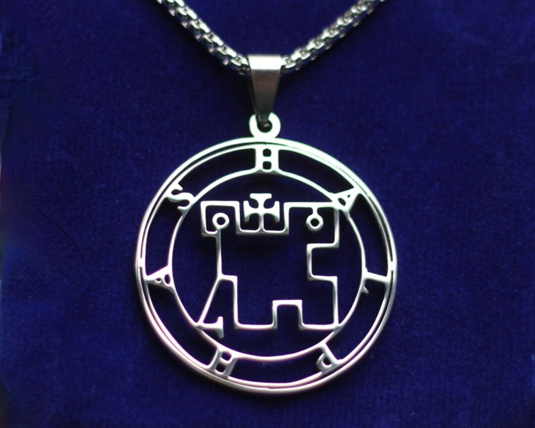 Halphas Sigil Goetia Solomon Demon Seal Pendant Necklace With Gift ...