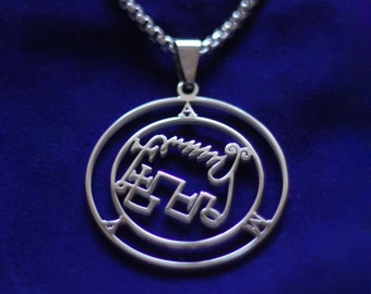 Andrealphus Sigil Goetia Solomon Demon Seal Pendant Necklace With Gift ...