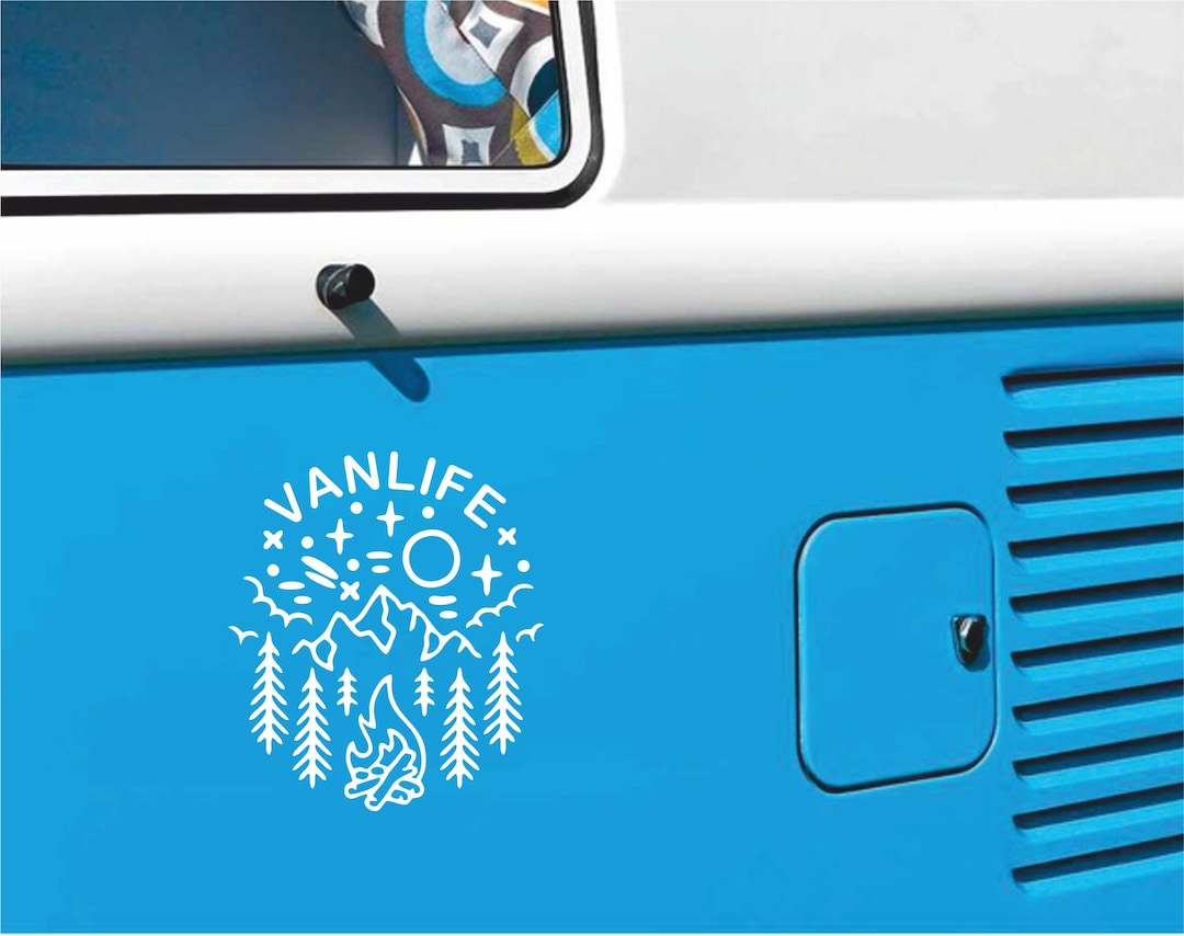 Sticker 'vanlife' Sticker Campervan Bulli Camper Auto Camper - Etsy