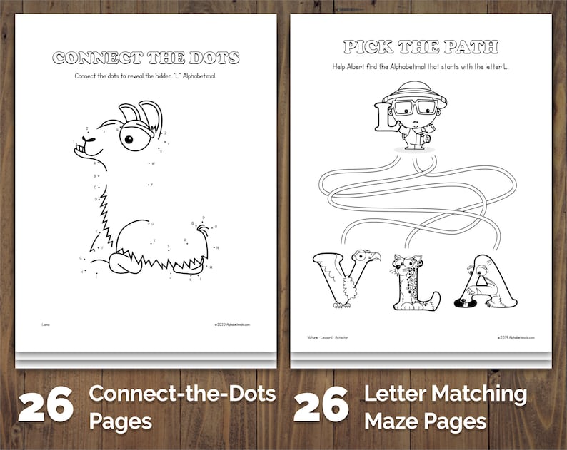 Alphabetimals™ HUGE Alphabet Fun Pack - 200+ Printable Animal ABC ...