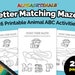 Alphabetimals™ Letter Matching Mazes – 26 Printable Animal ABC ...