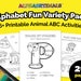 Alphabetimals™ Alphabet Fun Variety Pack - 26+ Printable Animal ABC ...