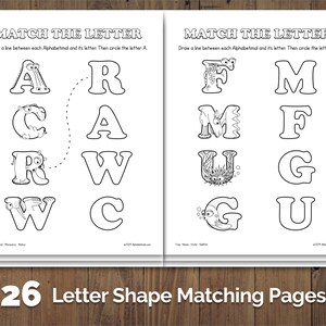 Alphabetimals ABC Activities – Printable Animal Mazes & Matching (PDF ...