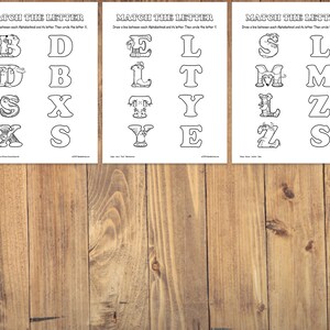 Alphabetimals™ Letter Shape Matching – 26 Printable Animal ABC ...