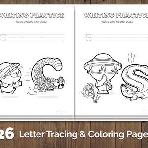 Alphabetimals™ HUGE Alphabet Fun Pack - 200+ Printable Animal ABC ...