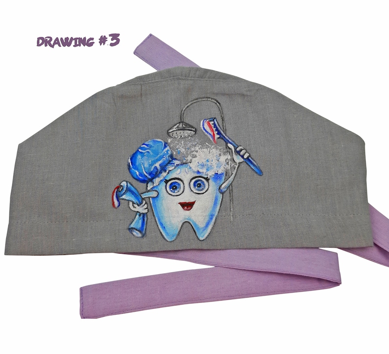 Dentist Scrub Caps Dental Surgical Cap Teeth Scrub Hats - Etsy