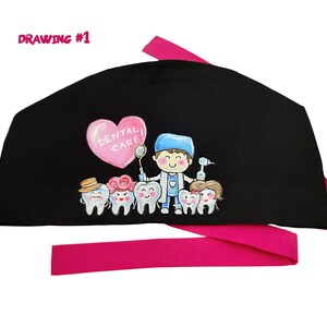 Dentist Scrub Caps, Dental Surgical Cap, Teeth Scrub Hats, Tooth Scrub ...