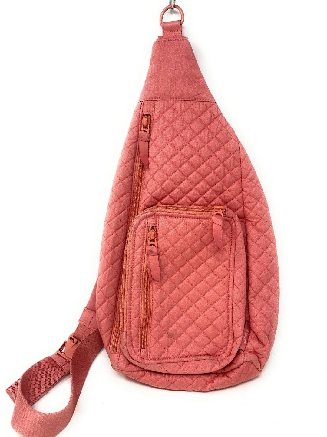 Vera Bradley Iconic Sling Backpack - Terra-cotta Rose- - Etsy