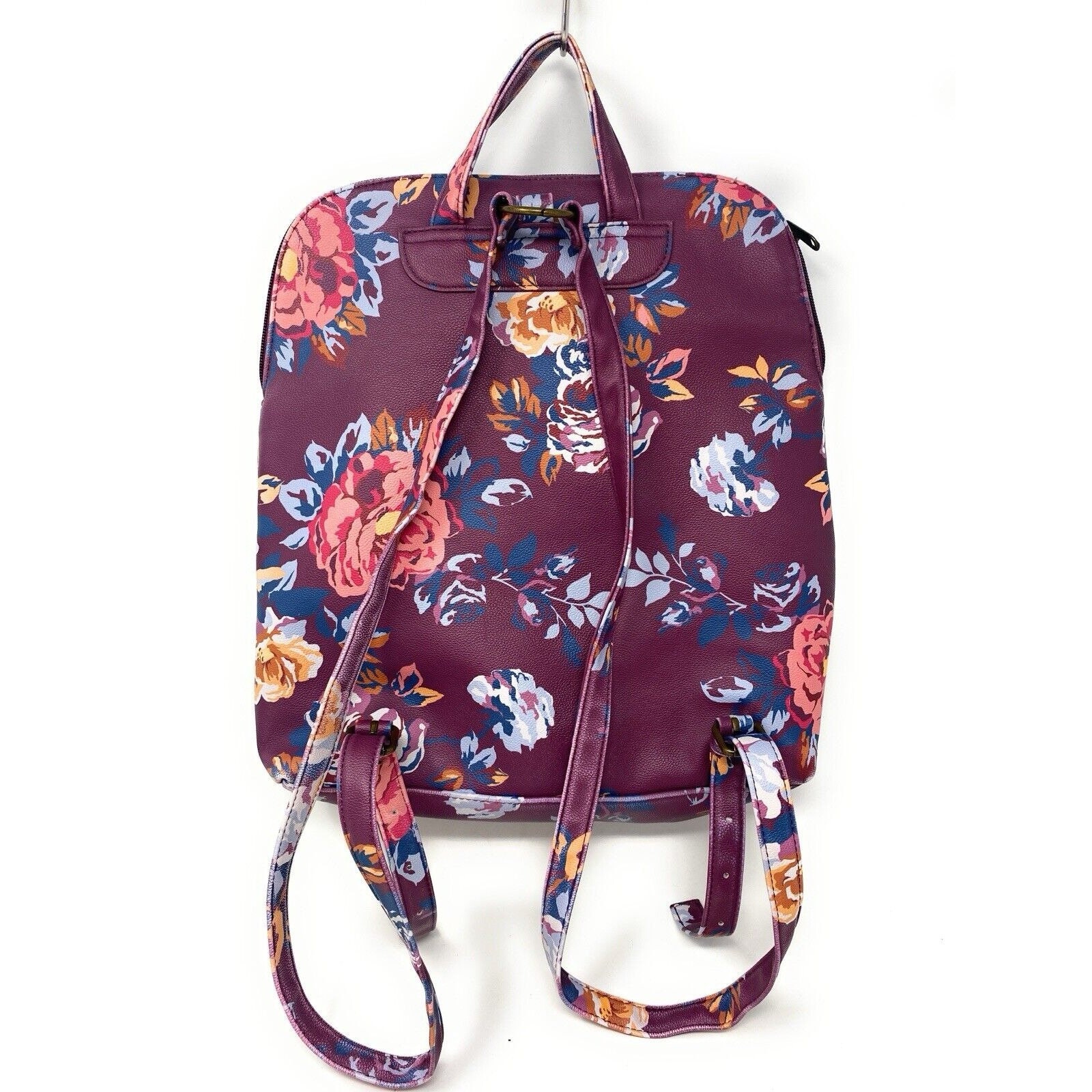 Matilda Jane Moments With You Plum Perfect Floral Backpack Purse and ...