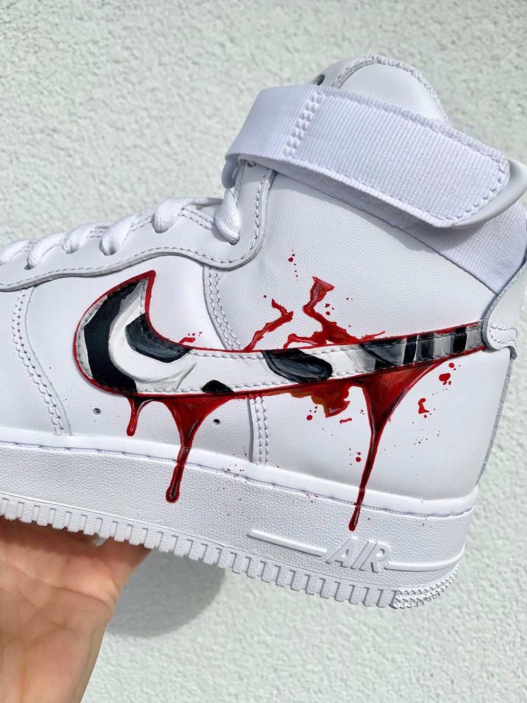 Custom Air Force One With Killer Scream Bloodstains Halloween - Etsy