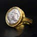 Apollo Ring Coin Ring Greek God Ring Antique Coin Rings Gold Rings ...