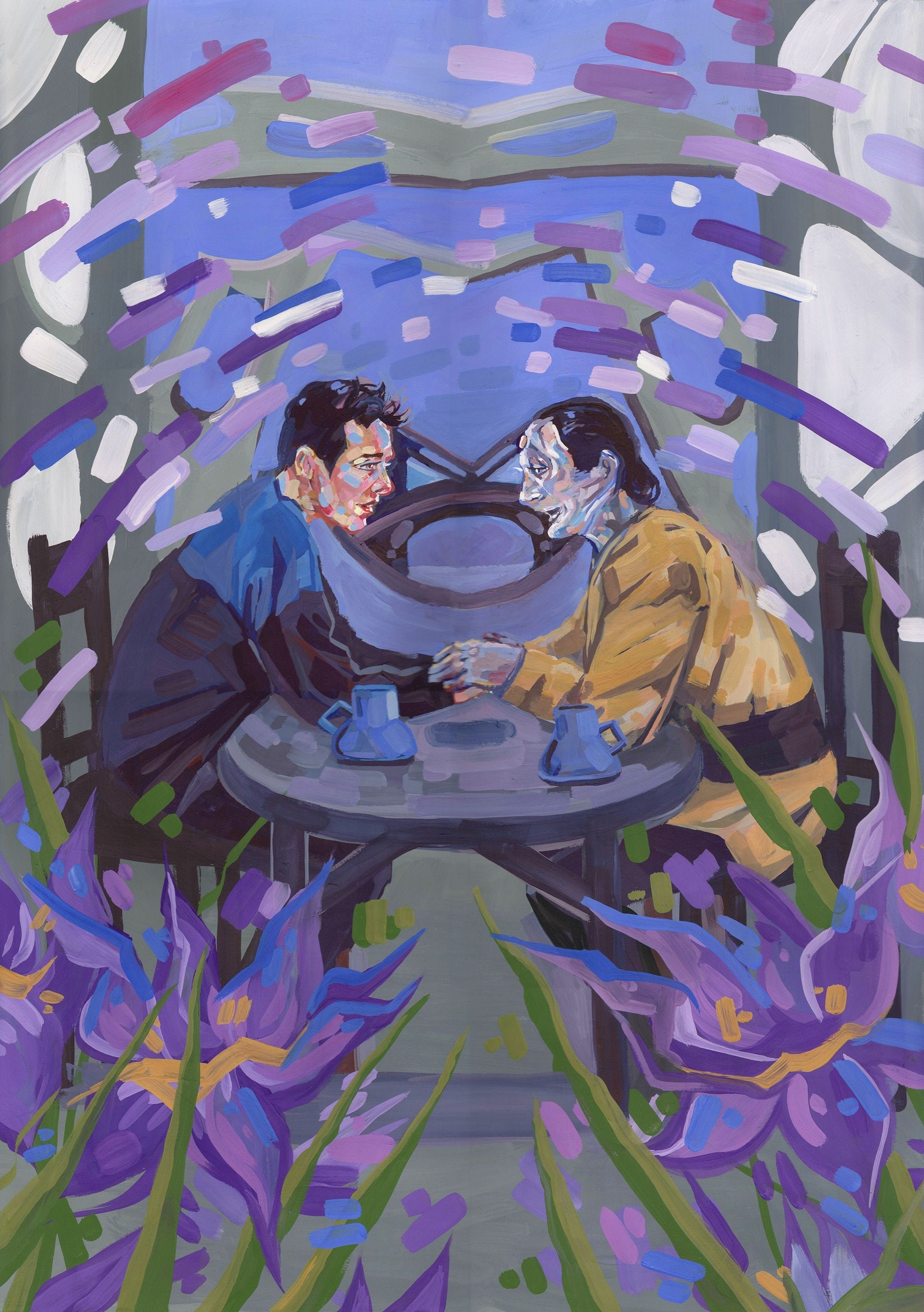 Garak and Bashir - Art Print - Tempera Painting [EU Shipping] - Etsy