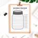 Savings Jar Printable, Savings Tracker Digital, Savings Jar Tracker - Etsy