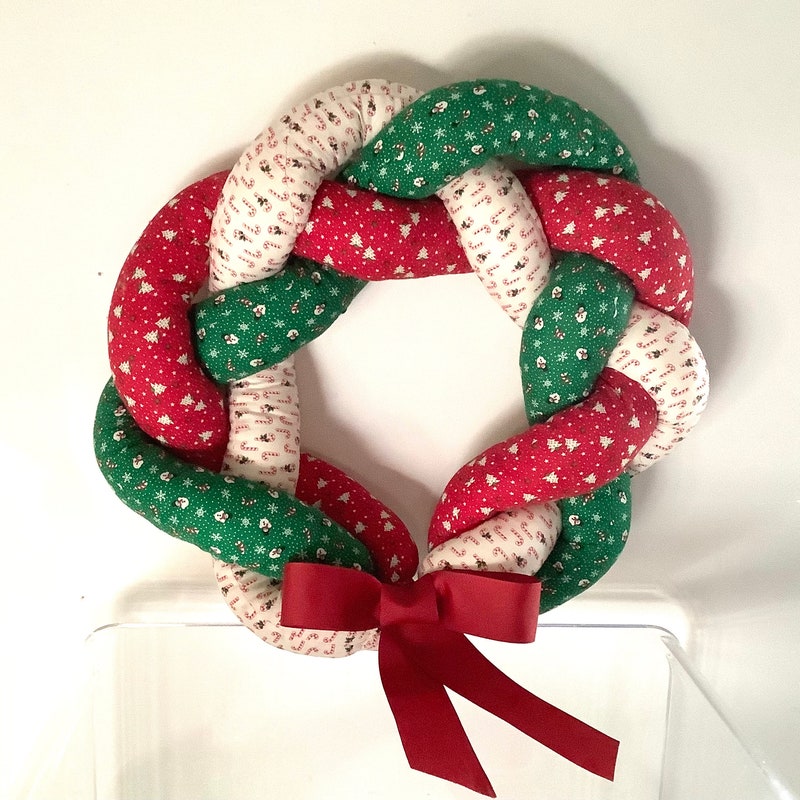 Fabric Wreath - Etsy