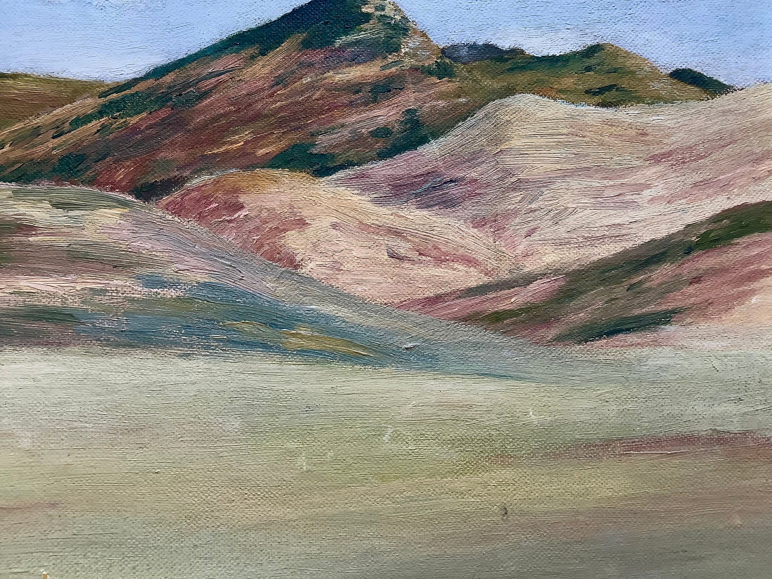 Unframed 14x18 Landscape Painting,vintage Original Acrylic Painting ...