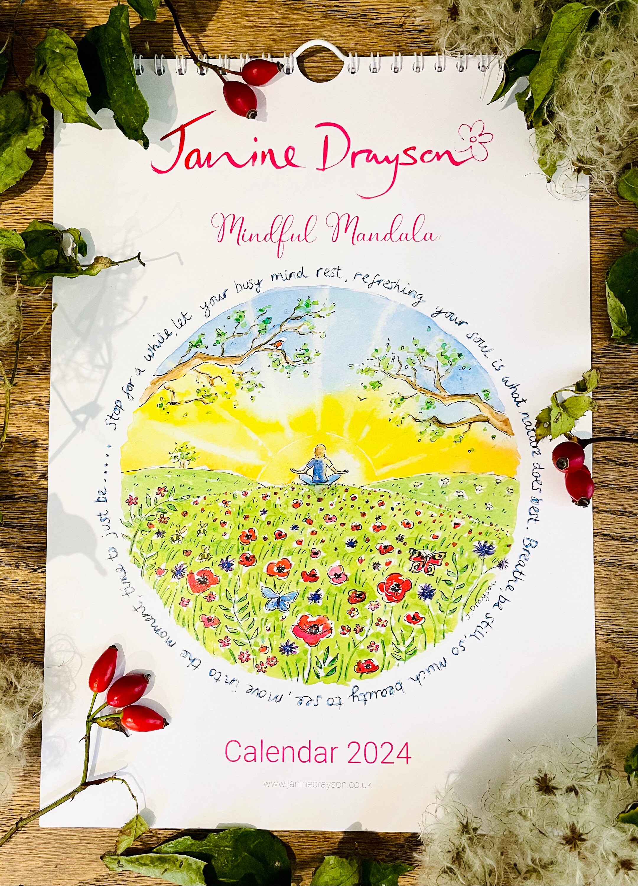 SOLD OUT 2024 Mindful Mandala Calendar by Janine Drayson - Etsy