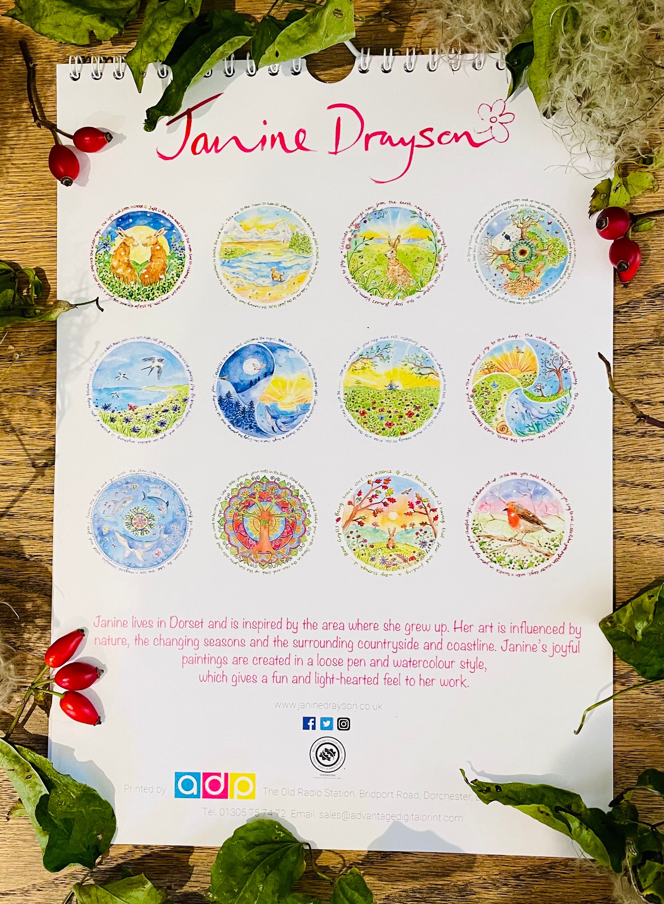 SOLD OUT 2024 Mindful Mandala Calendar by Janine Drayson - Etsy